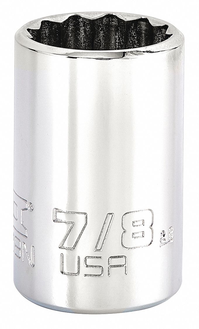 PROTO, 1/2 in Drive Size, 27 mm Socket Size, Socket - 483H07|J5427MN ...