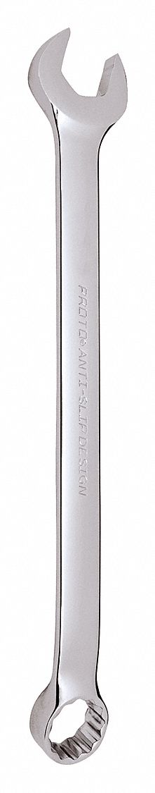 PROTO, Alloy Steel, Chrome, Combination Wrench - 483J47|J1238-T500 ...