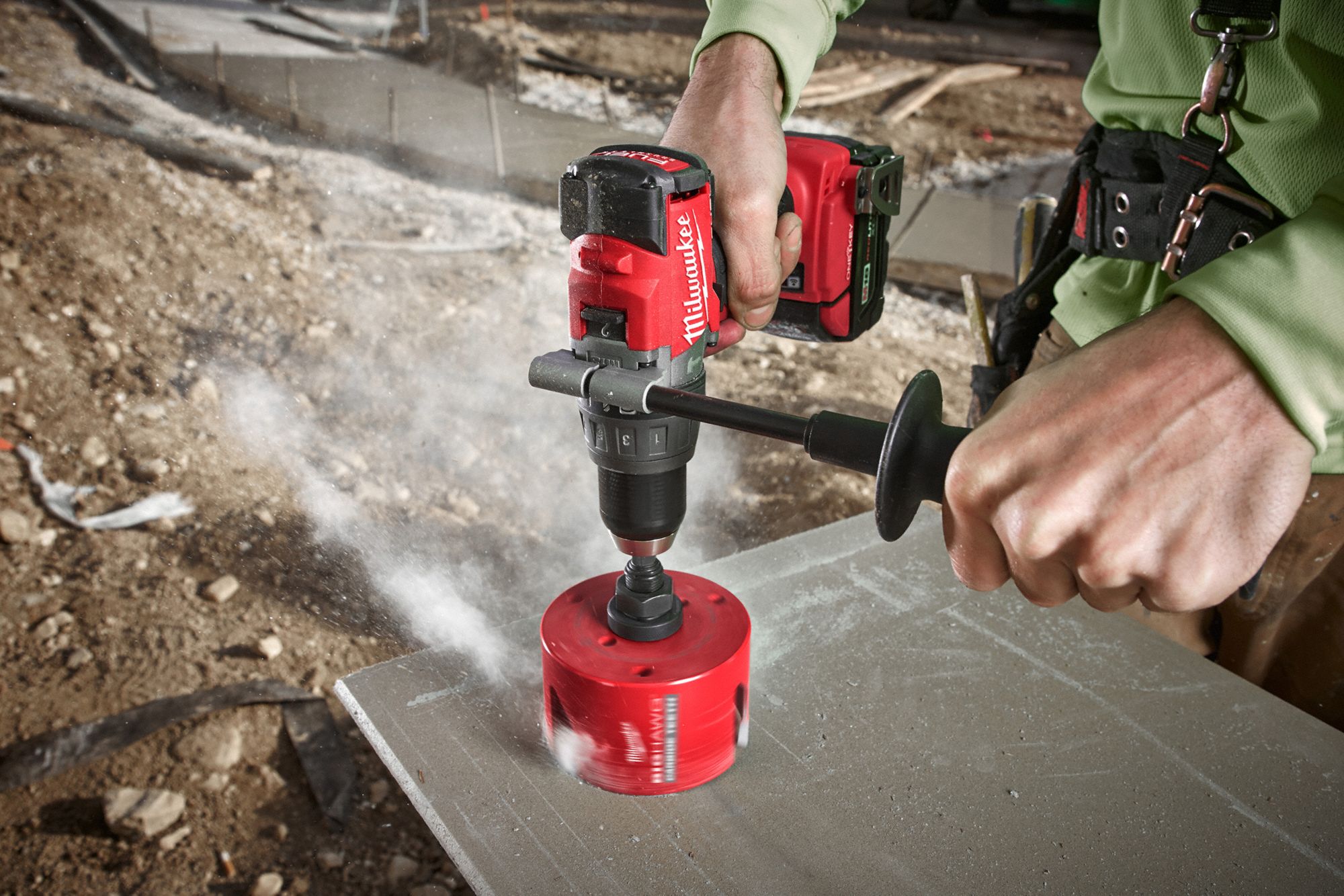 MILWAUKEE Hole Cutter Kit, Primary Material Application Wood, Carbide ...