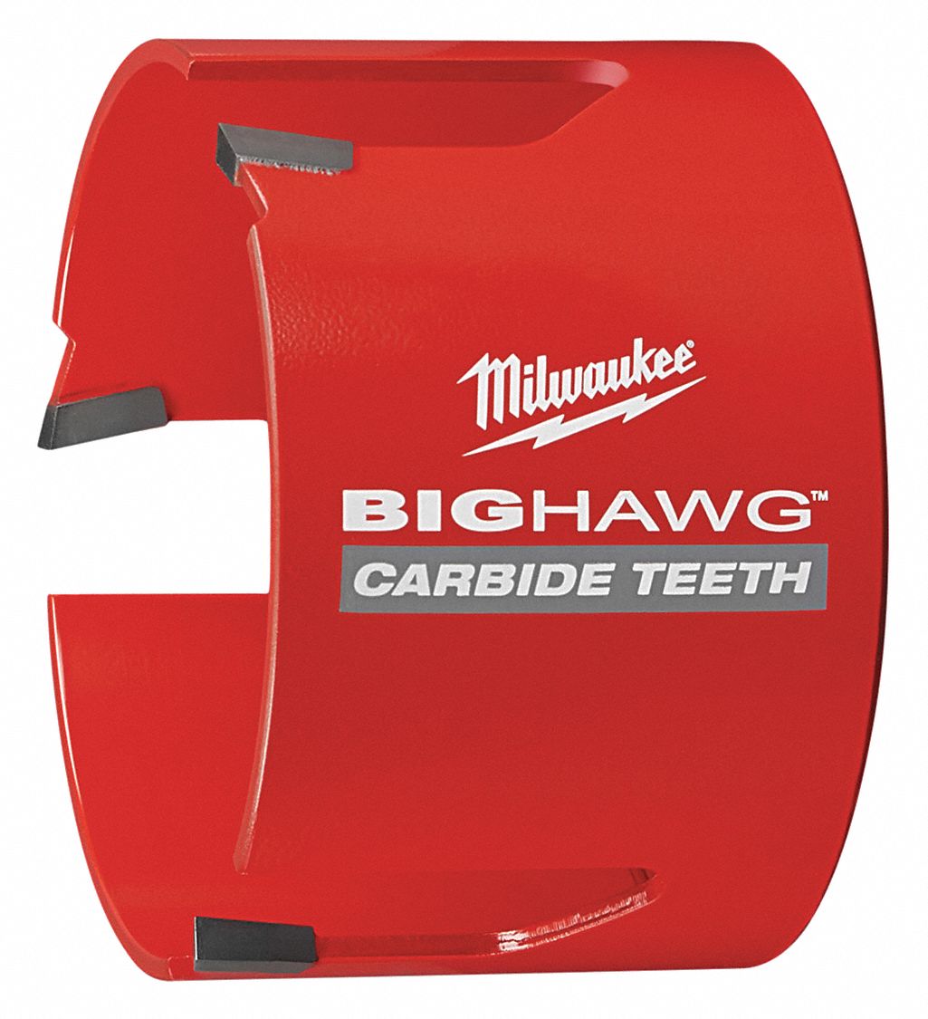 MILWAUKEE, 4 in Saw Dia., 3 Teeth, Hole Cutter - 483K77|49-56-9245 - Grainger