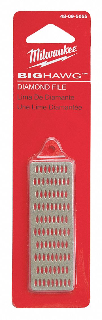 Square, Single Edge Cut, Diamond File - 483K87|48-09-5055 - Grainger