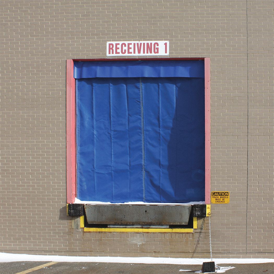 TMI, PVC Mesh, 8 ft x 8 ft, Curtain Door - 483L35|999-10401 - Grainger