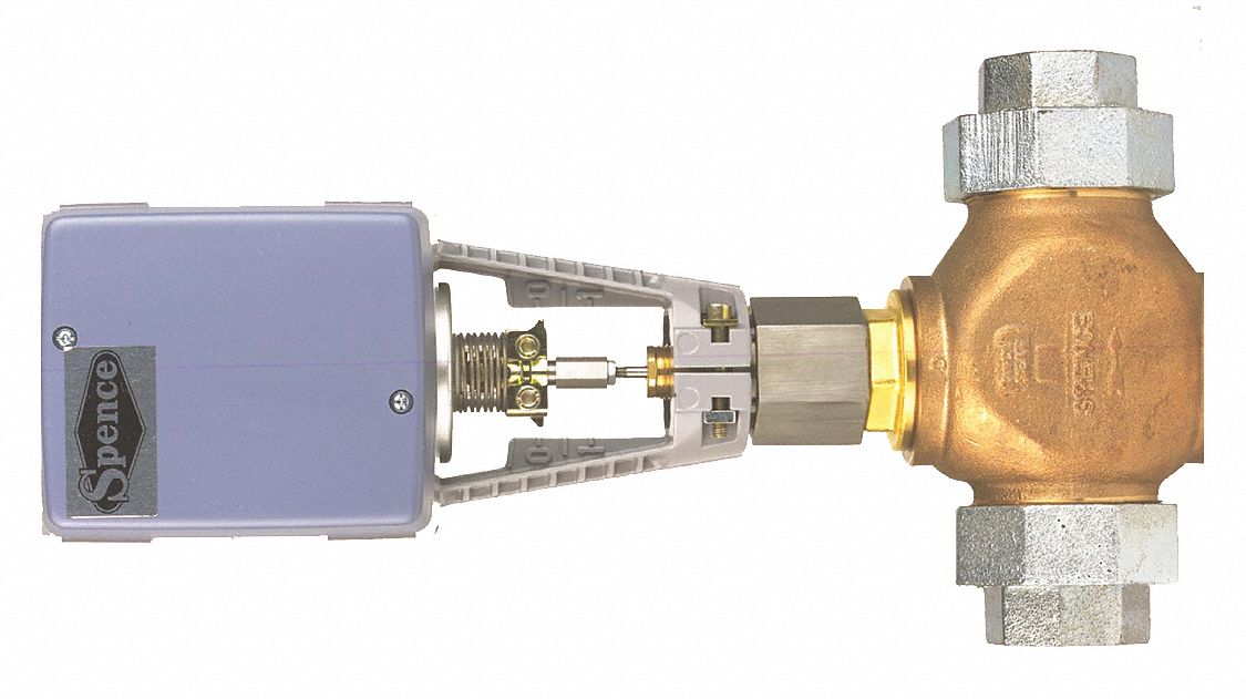 SPENCE, Bronze Body, 250 Class, Electric Globe Control Valve - 483M14 ...