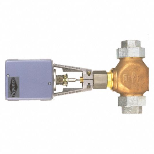 SPENCE, Bronze Body, 250 Class, Electric Globe Control Valve - 483M19 ...