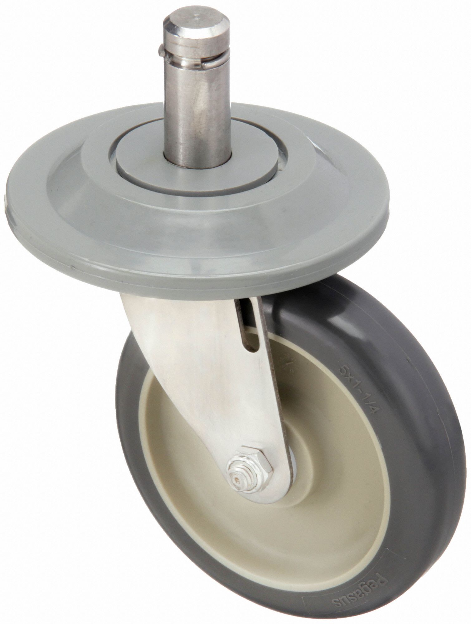 Swivel, No Brake, Stem Caster - 483N56|P12SX-UP050D-SG6-JPB2 - Grainger