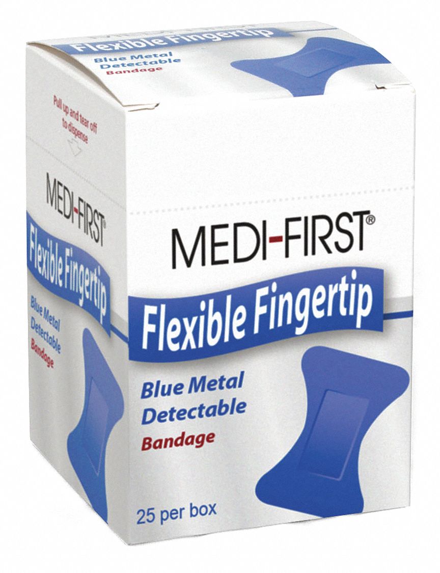 Fingertip Bandages, 1 1/2 in Wd, Adhesive Bandage - 483T84|66073 - Grainger