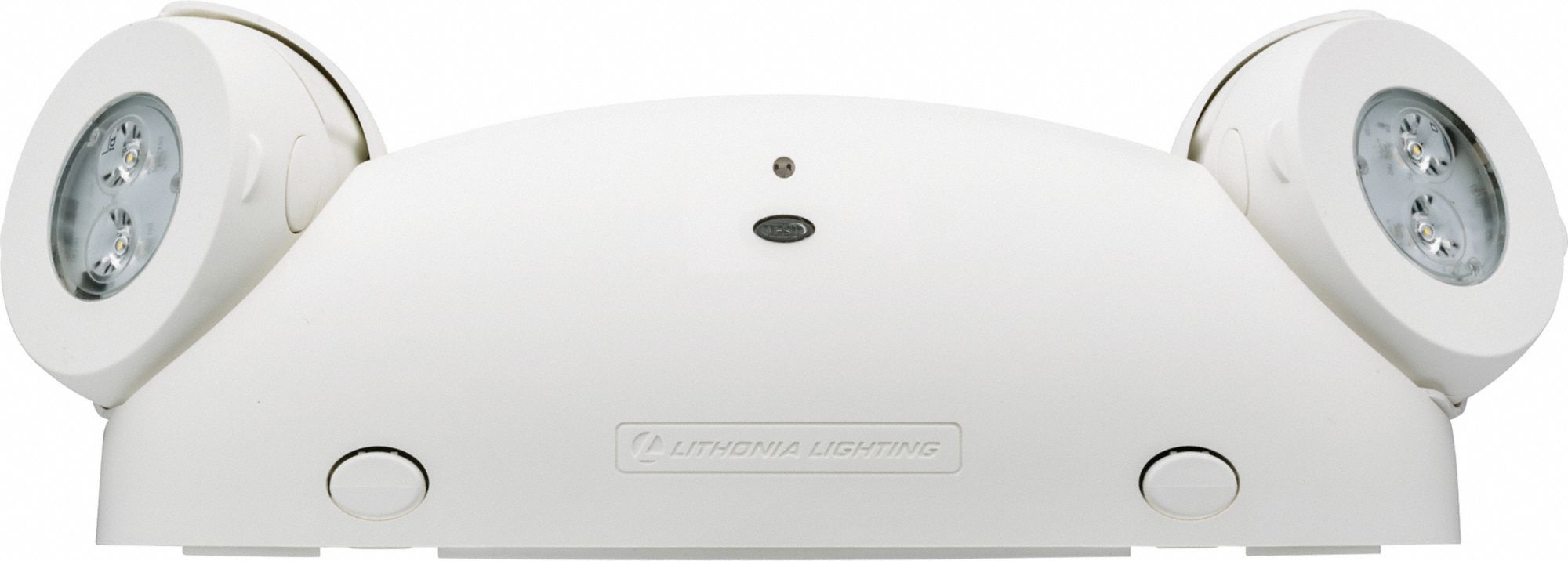 LITHONIA LIGHTING Emergency Light: LED, Damp Location Rated, 6.6 W Lamp ...