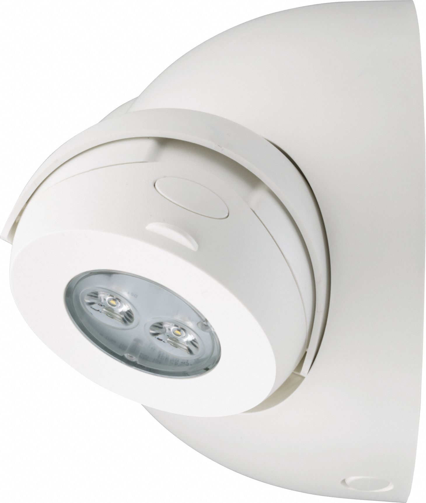 LITHONIA LIGHTING Emergency Light: LED, Damp Location Rated, 6.6 W Lamp ...