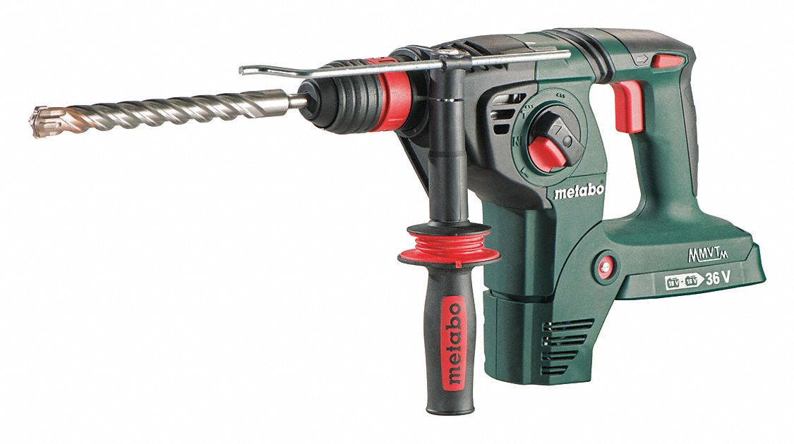 METABO, Pistol-Grip, 36V DC, Cordless Rotary Hammer - 483U68|KHA 36-18 ...