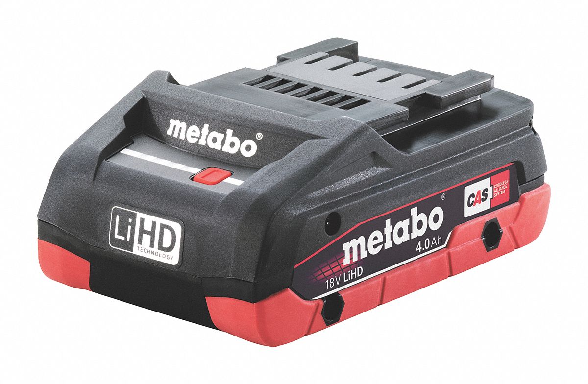 METABO, CORE18V®, 4 Ah, Battery Pack - 483U87|18V 4.0Ah LiHD - Grainger