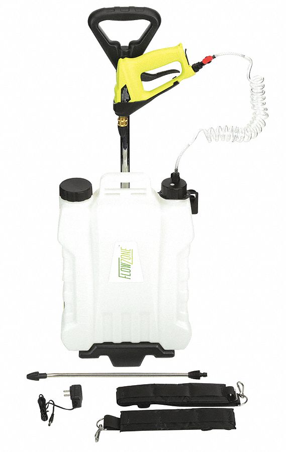 FLOWZONE, 4 gal Tank, Polyethylene Tank, Sprayer - 484N34|FZSAAE - Grainger