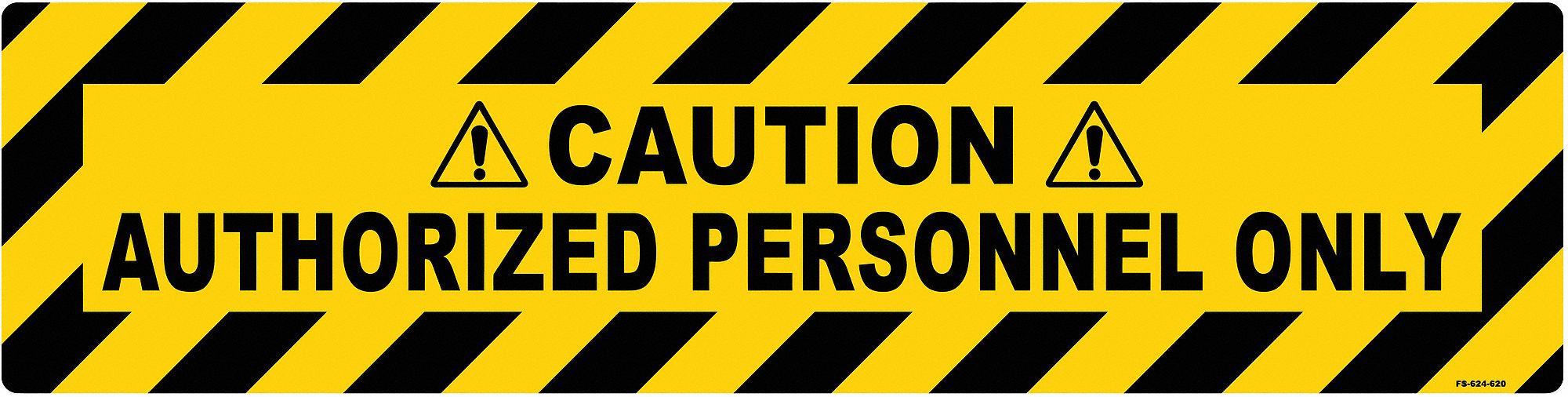 Vinyl, Adhesive Sign Mounting, Anti-Slip Floor Sign - 484P39|FS-624-620 ...