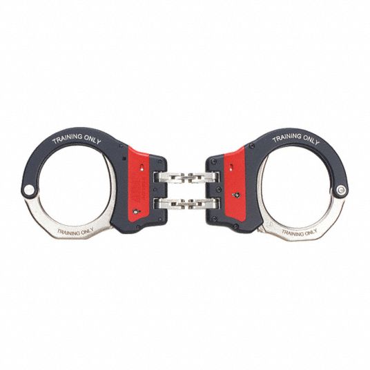 ASP, Hinged, Steel, Training Handcuffs - 484R71|07487 - Grainger