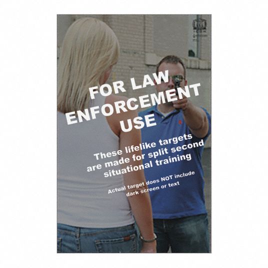 ACTION TARGET, Paper, Tactical Combat Target, VIP Protection Photo ...