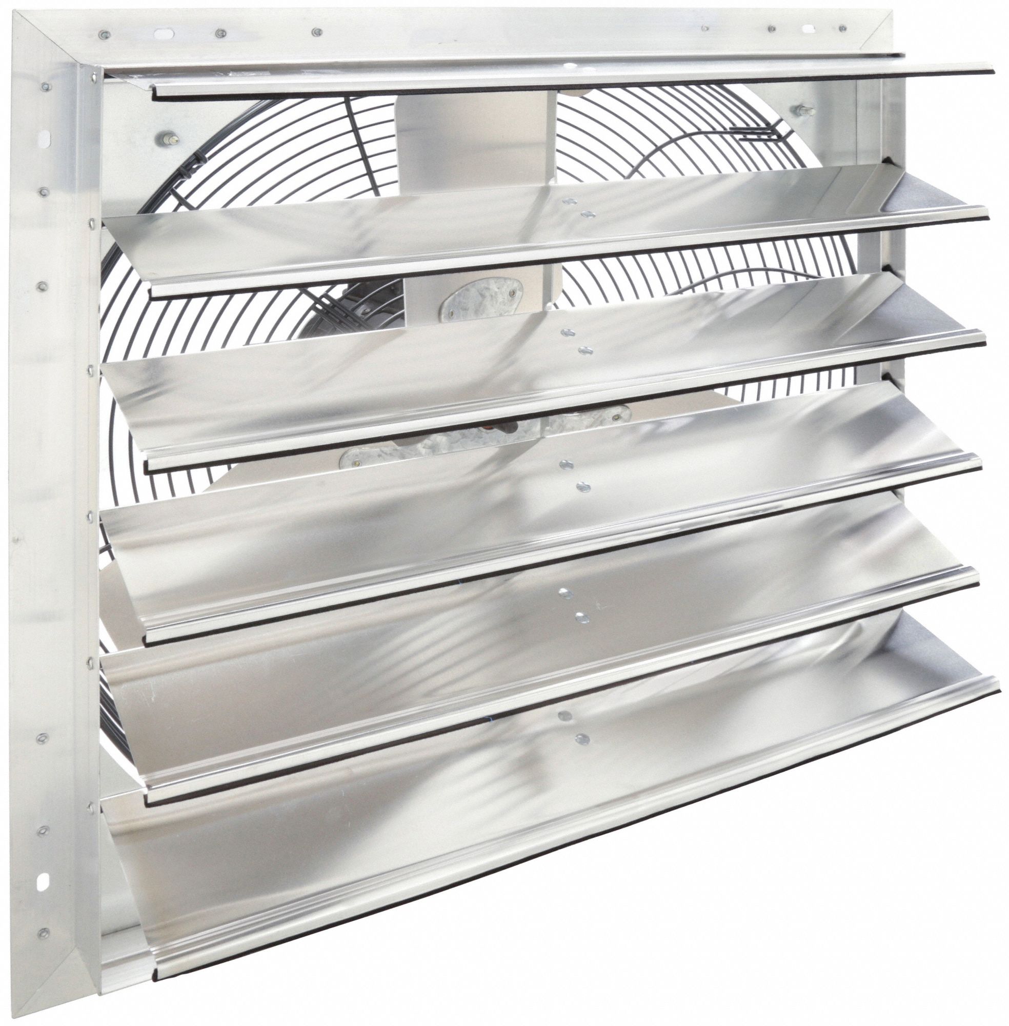 24 in Blade, 1 Speed, Shutter Mount Exhaust Fan - 484X47|484X47 - Grainger
