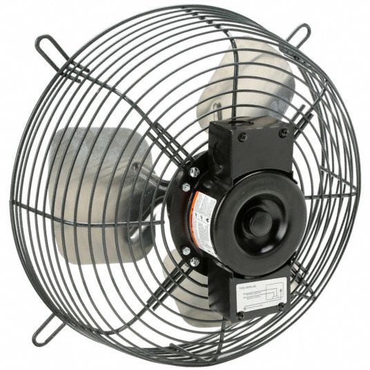 DAYTON, 12 in Blade, 1/15 hp, Guard-Mounted Exhaust Fan - 484X53|484X53 ...