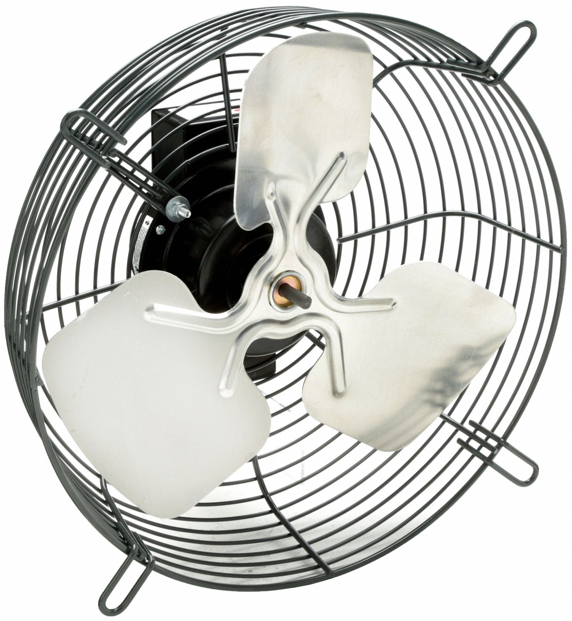 DAYTON Guard-Mounted Exhaust Fan: 12 in Blade, 1/15 hp, Totally ...