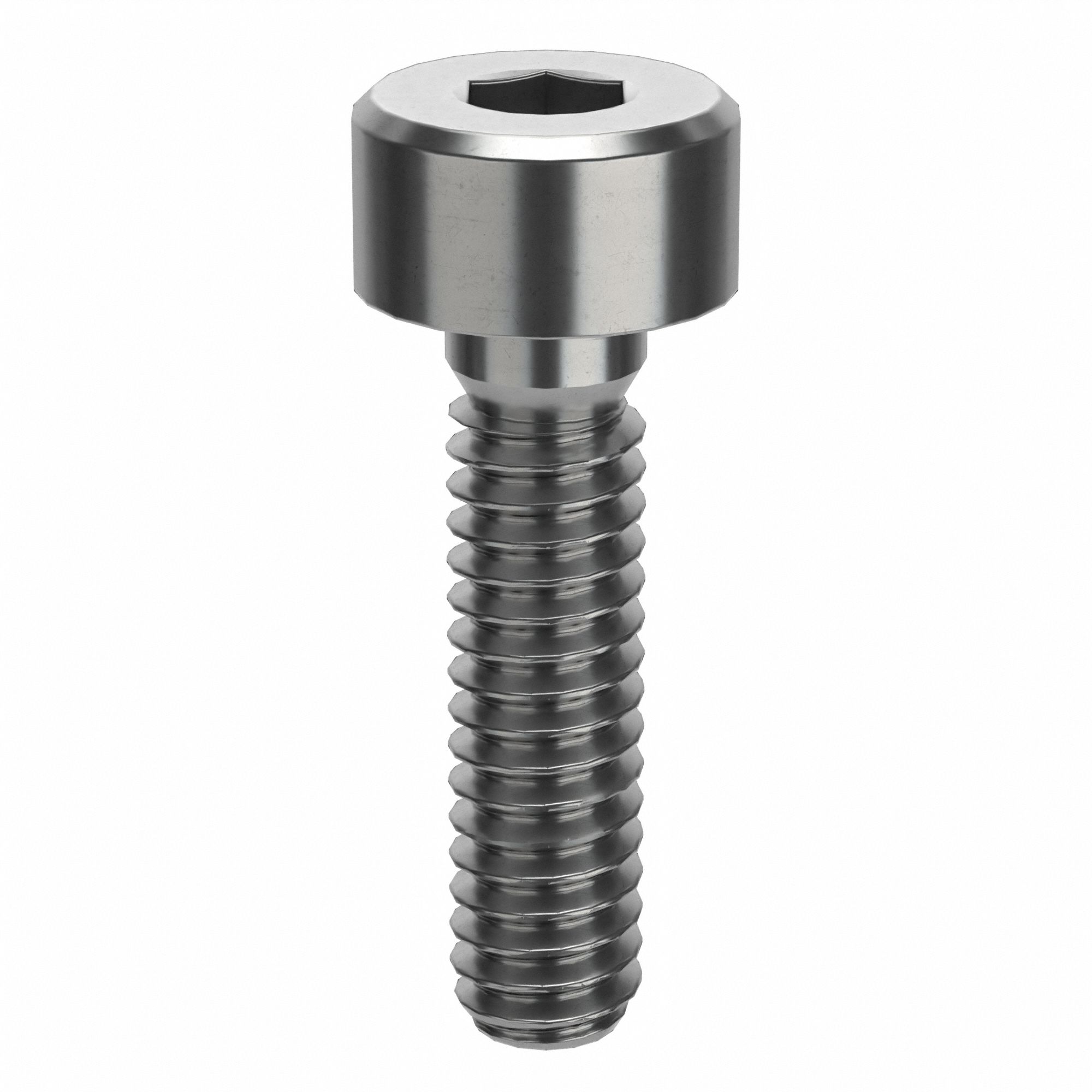 M2.5x0.45 Thread Size, 8 mm Lg, Socket Head Cap Screw - 484Z26 ...