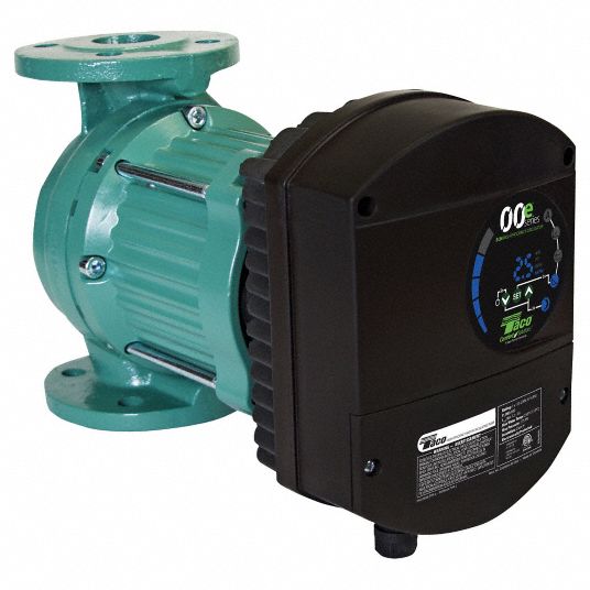 Energy Efficient, Taco, Flanged, Hydronic Circulating Pump - 485A35|VR30-3 - Grainger