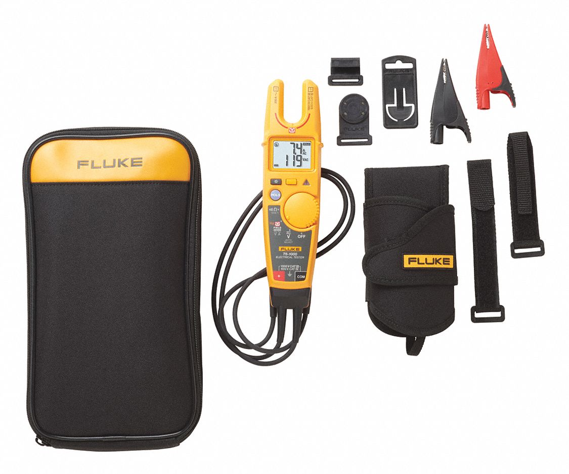 FLUKE, TRMS, Data Logging, Digital Clamp Meter - 485A84|T6-TPAK-HT6-AC ...