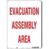 Evacuation Assembly Area & Area of Refuge Signs - Grainger Industrial ...
