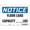 Load Capacity Signs - Grainger Industrial Supply