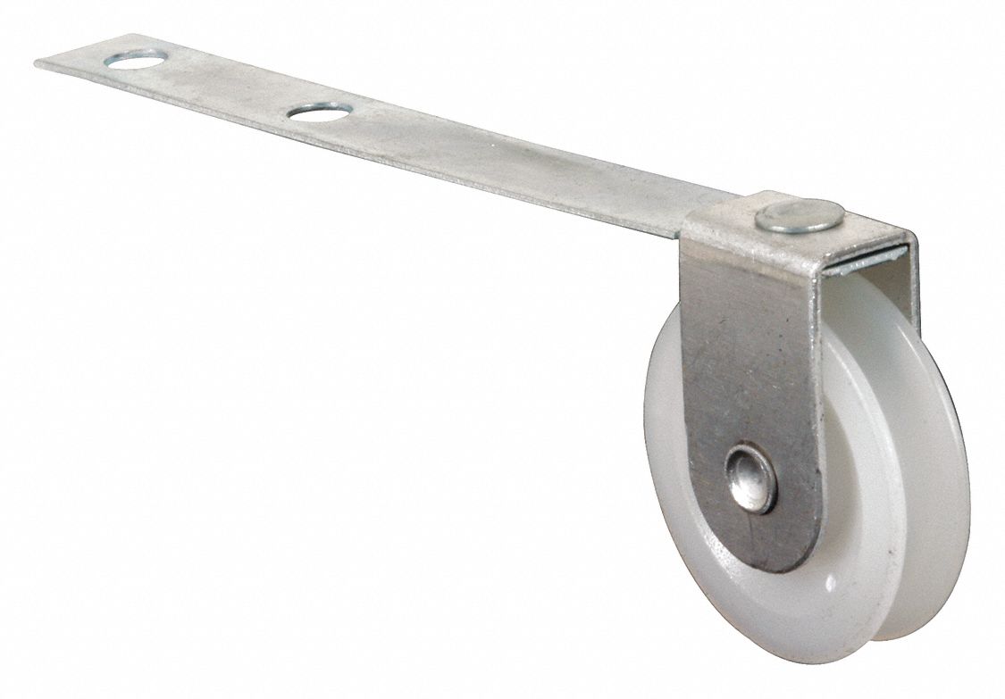 PRIME-LINE, Tension Spring Roller, 6 7/16 in Overall Ht, Tension Spring ...