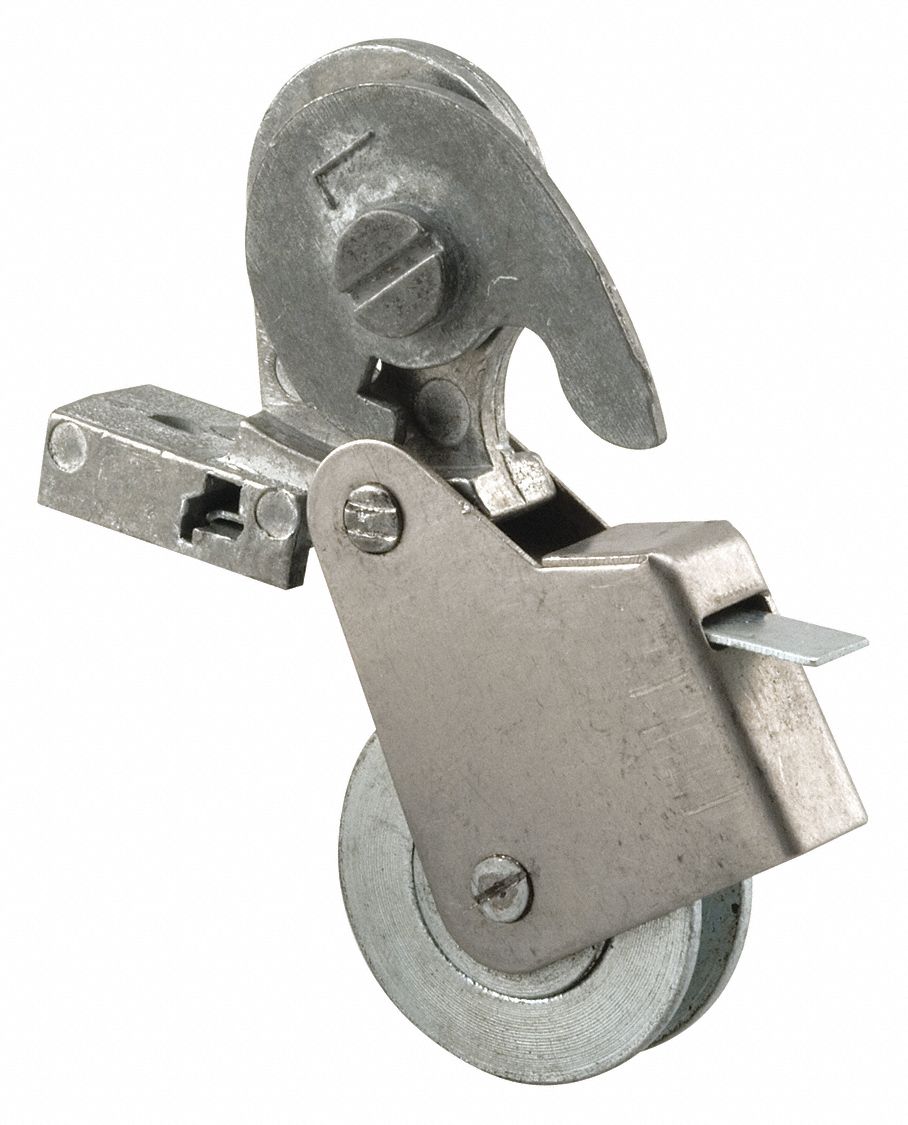 PRIME-LINE Roller Assembly, Gray, 5 7/16 in Length, 3 13/16 in Width, 1 ...