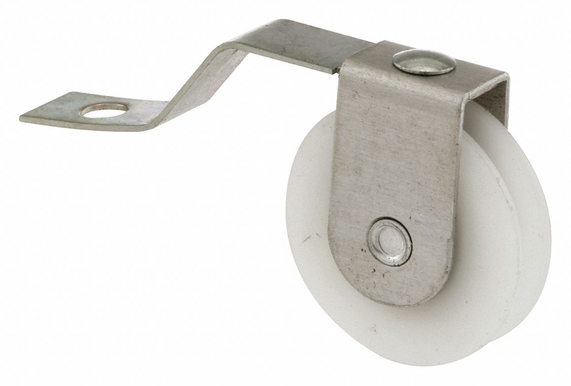 PRIME-LINE, Tension Spring Roller, 5 7/16 in Overall Ht, Tension Spring ...