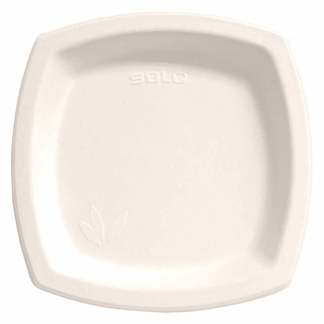 Luncheon Plate, Paper, 8 1/2 in, Round, White, PK 500 - Grainger