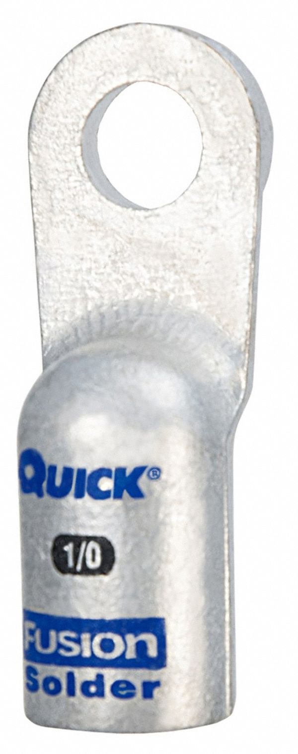 QUICKCABLE One-Hole Lug Compression Connector: Heavy Wall Lug, Lug, Tin ...