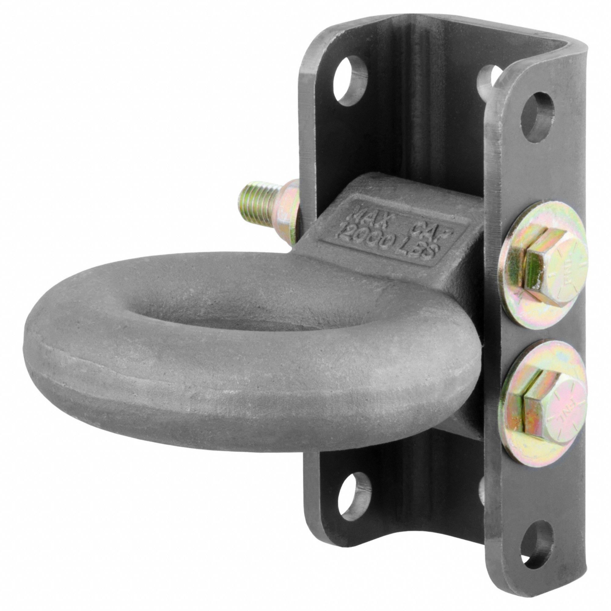 CURT, 12,000 lb Gross Towing Wt Capacity, 3 in Ring Dia, Lunette Ring ...