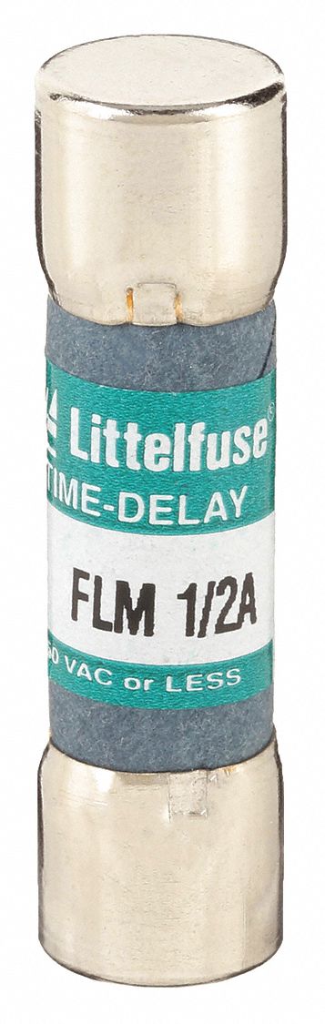 LITTELFUSE, FLM Series, Midget, Fuse - 486H84|FLM.500 - Grainger