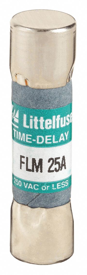 LITTELFUSE, FLM Series, Midget, Fuse - 486J07|FLM025 - Grainger
