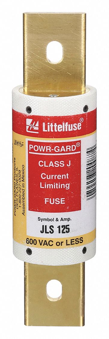 LITTELFUSE, JLS Series, Class J, Fuse - 486J53|JLS125 - Grainger
