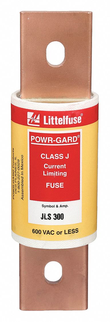 LITTELFUSE, JLS Series, Class J, Fuse - 486J59|JLS300 - Grainger
