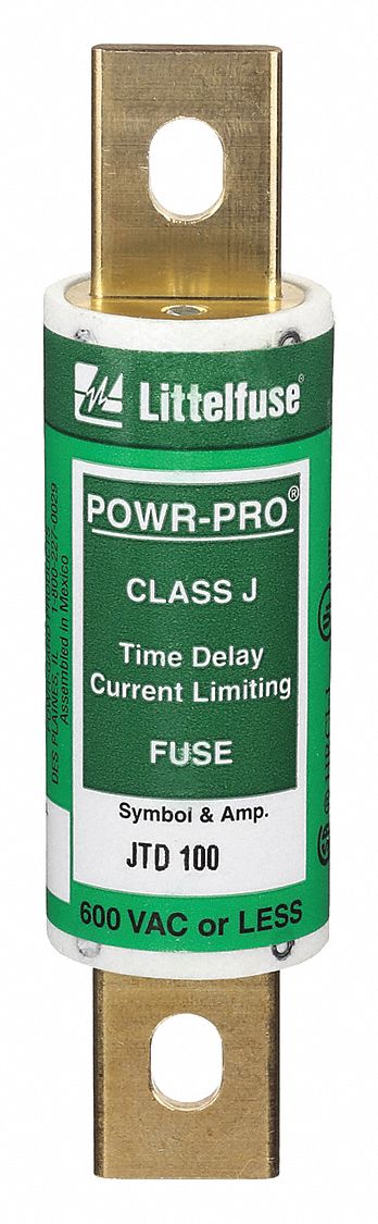 LITTELFUSE, JTD Series, Class J, Fuse - 486J87|JTD100 - Grainger