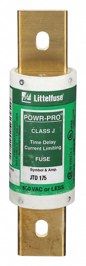LITTELFUSE, JTD Series, Class J, Fuse - 486J92|JTD175 - Grainger
