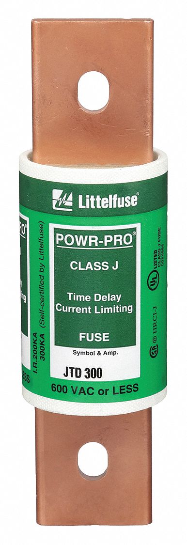 LITTELFUSE, JTD Series, Class J, Fuse - 486J96|JTD300 - Grainger