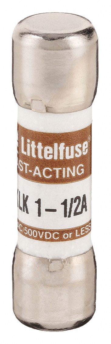 LITTELFUSE Fusible,Miniatura,KLK,1-1/2A,1-1/2" L - Fusibles Miniatura - 486K13 | KLK01.5 ...