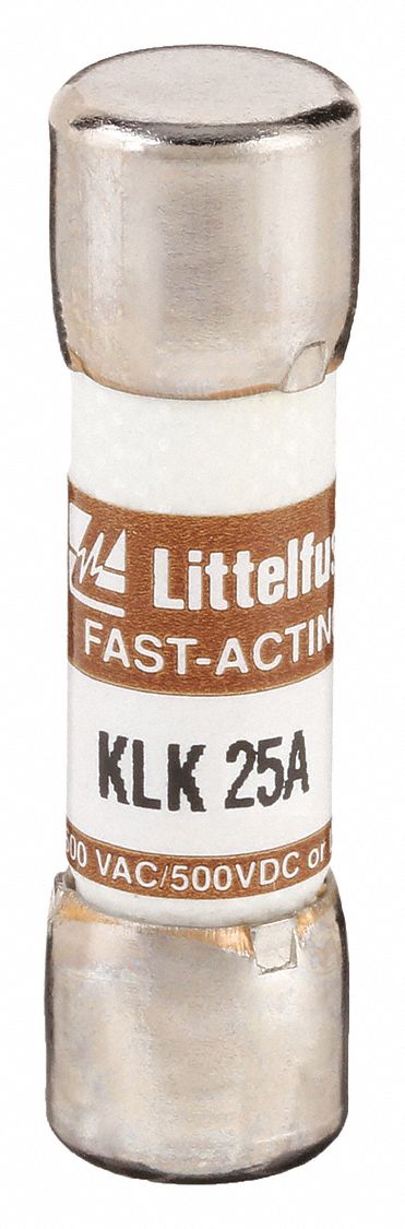 LITTELFUSE, KLK Series, Midget, Fuse - 486K18|KLK025 - Grainger