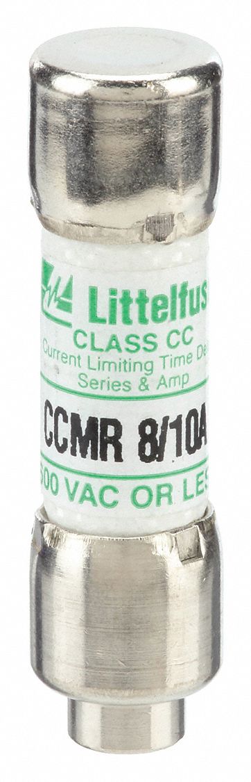 LITTELFUSE Fusible,Cilíndrico,CCMR,8/10A,1-1/2" L - Fusibles Clase CC ...