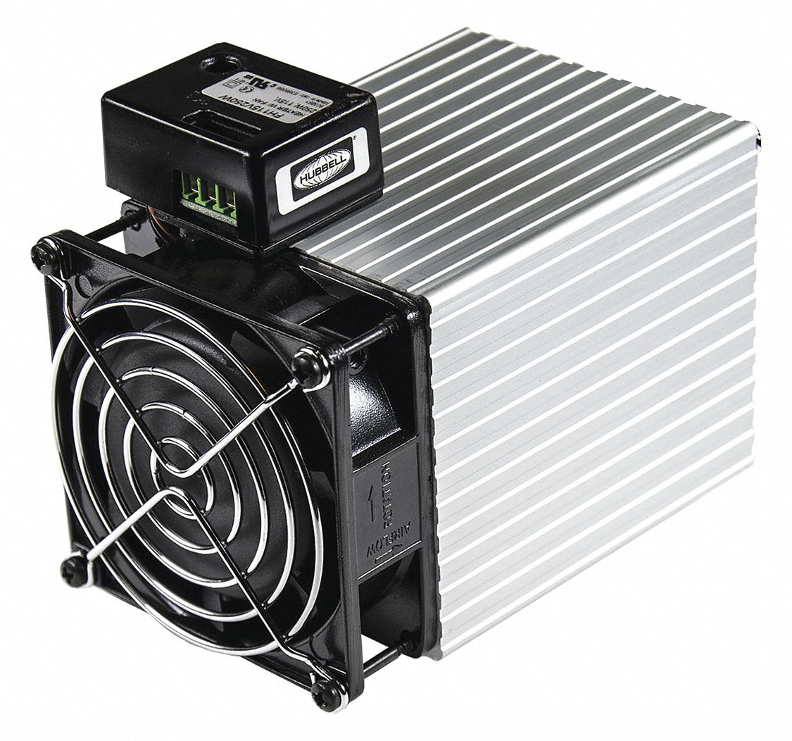 WIEGMANN Calentador de Aire Forzado,250W,115VCA - Calentadores de ...