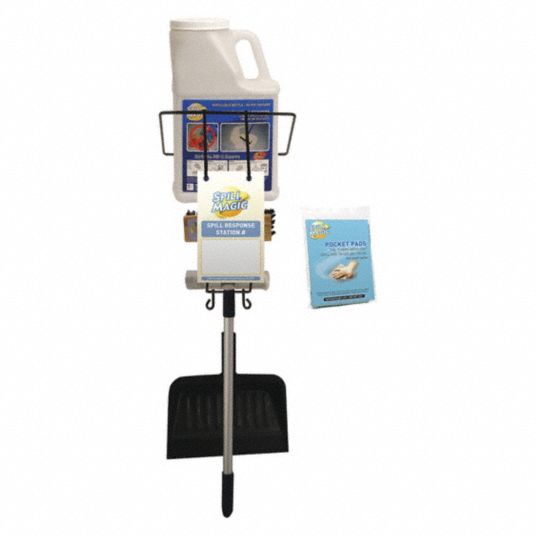 SPILL MAGIC, Universal, Spill Response Station Kit - 487C53|97128 ...