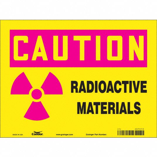 Polyethylene, Mounting Holes Sign Mounting, Safety Sign - 487C70|487C70 ...