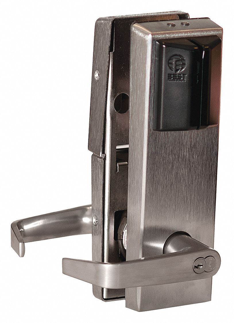 BEST, ADA Compliant, Chrome, Electronic Keyless Lock - 487F60 ...