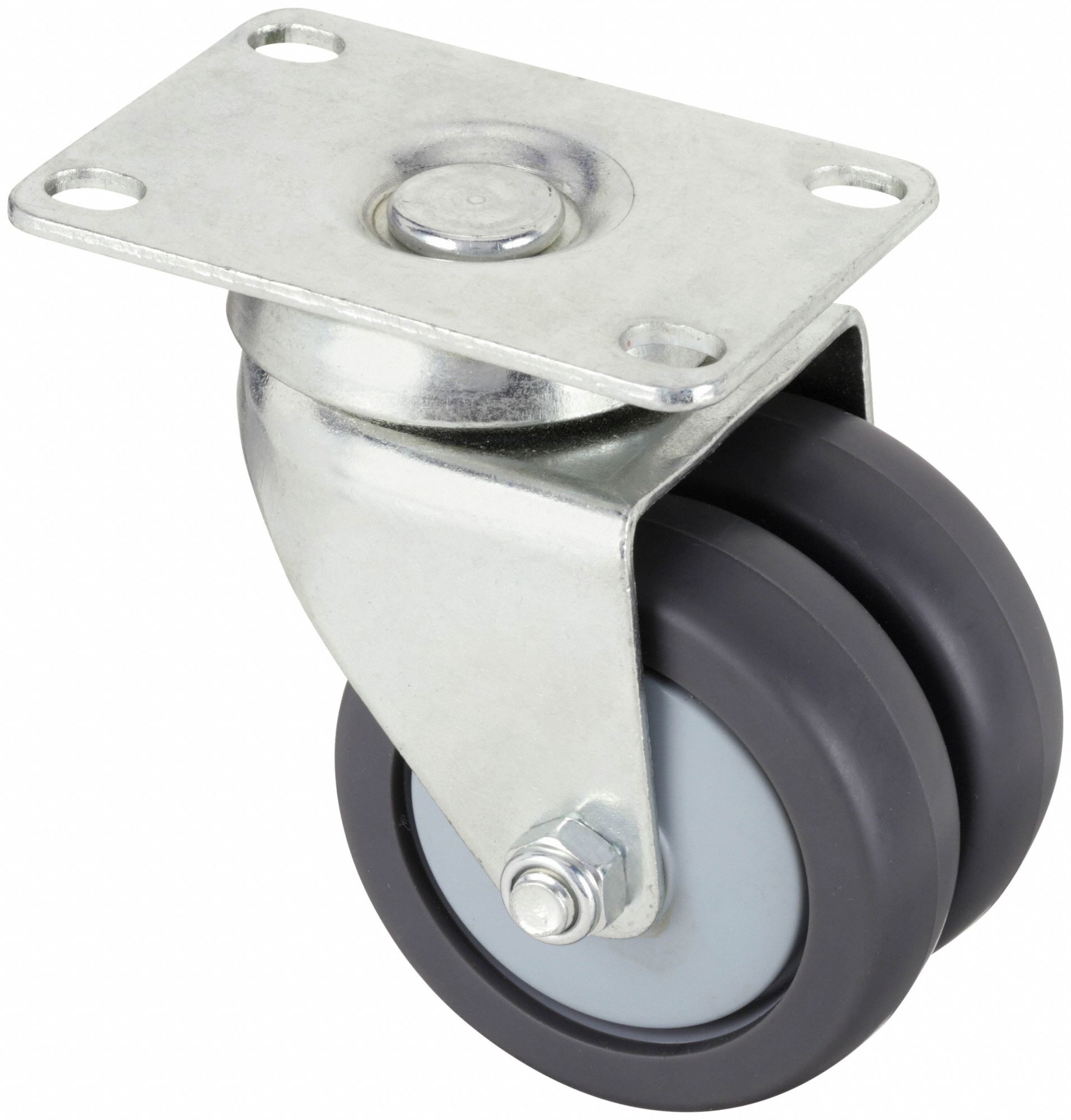 Swivel, No Brake, Plate Caster - 487G30|P9S-RP030K-P - Grainger