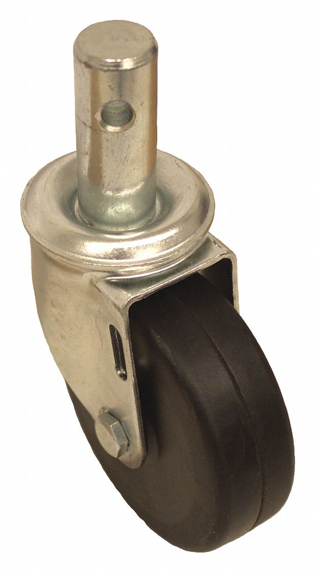 Rigid, 6 in Wheel Dia., Stem Caster - 487G59|P12R-R060D-SR2 - Grainger
