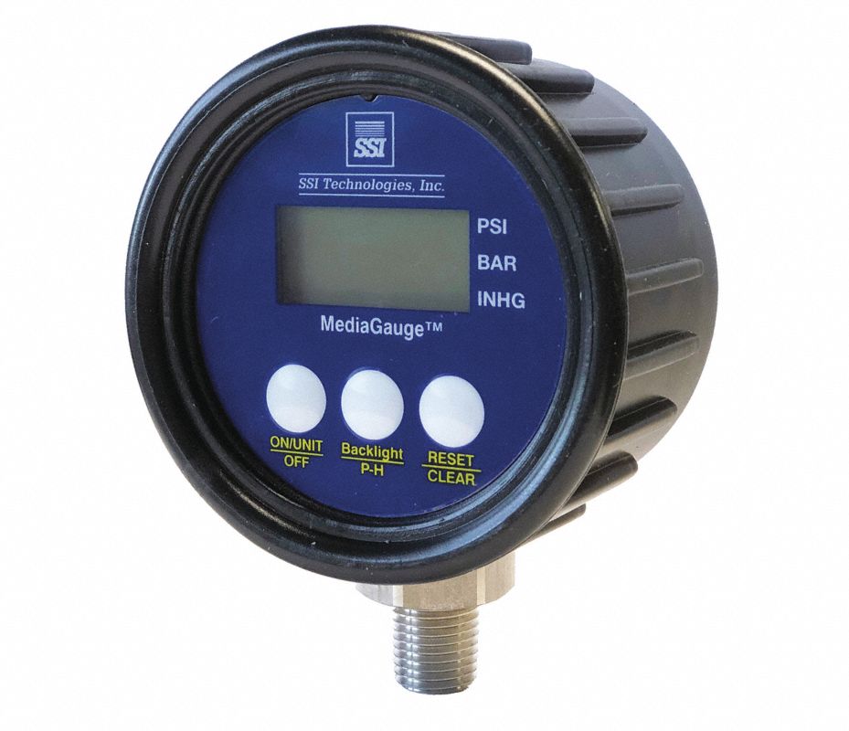 SSI Vacuómetro Digital MG1 - Manómetros Digitales de Prueba, Proceso e ...