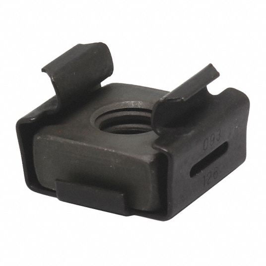 Spring Nut, PK 10 - Grainger